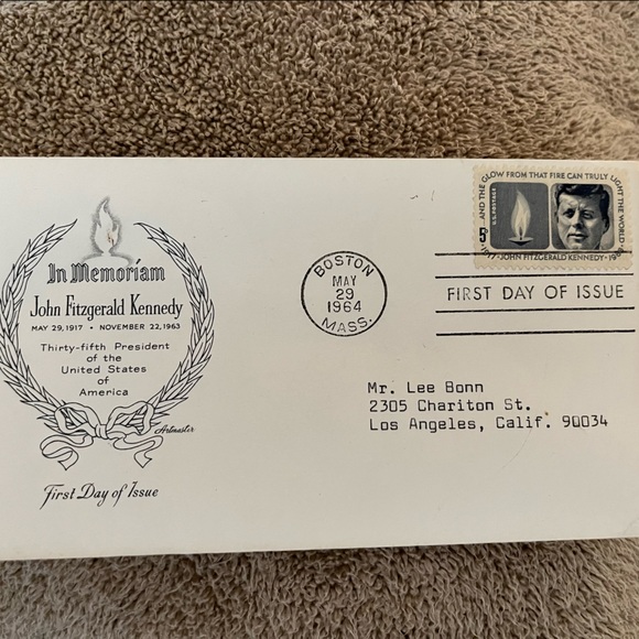 Other | Vintage Jfk First Issue Stamp | Poshmark